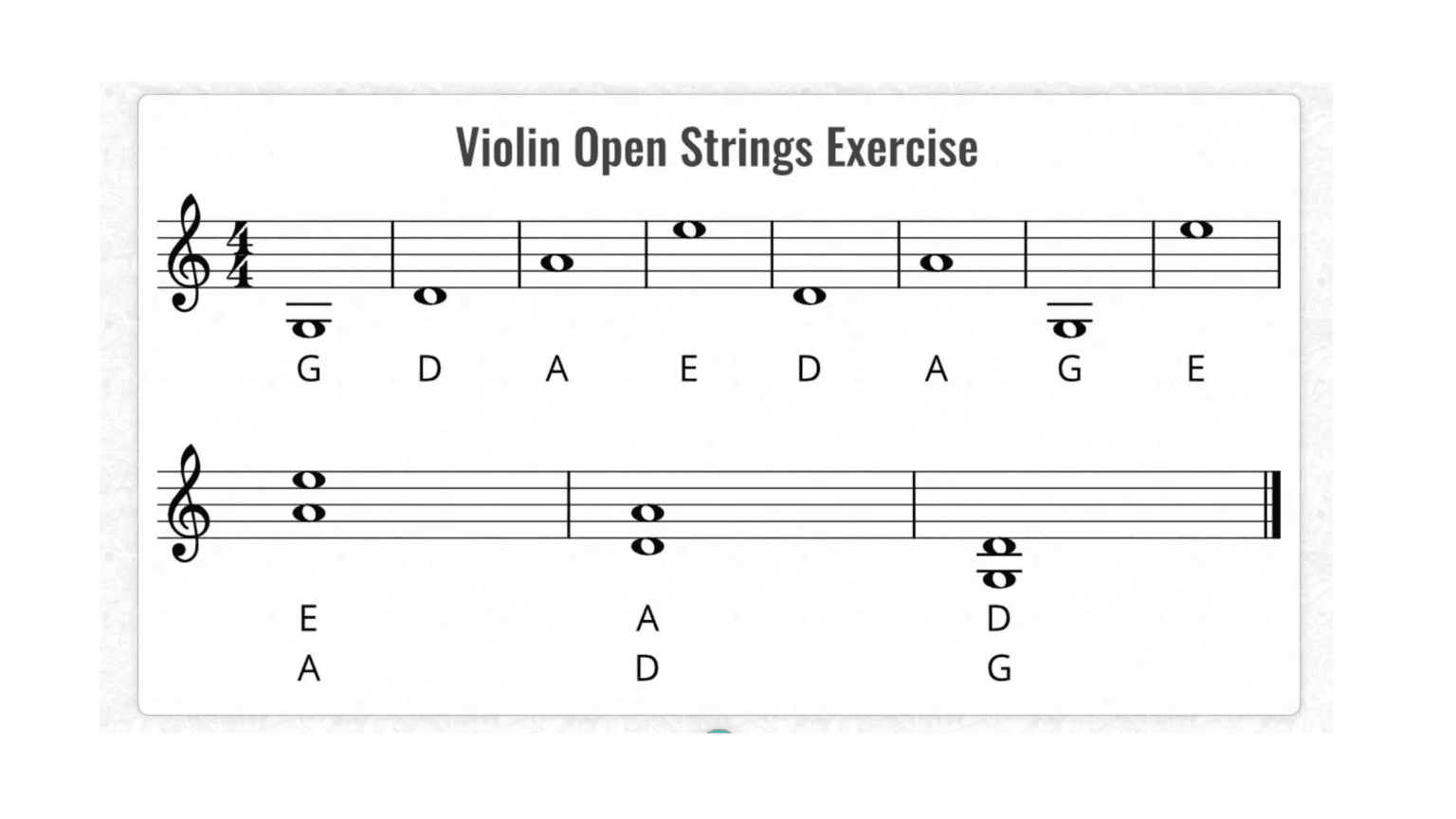 The Ultimate Violin Chords Chart For New Players